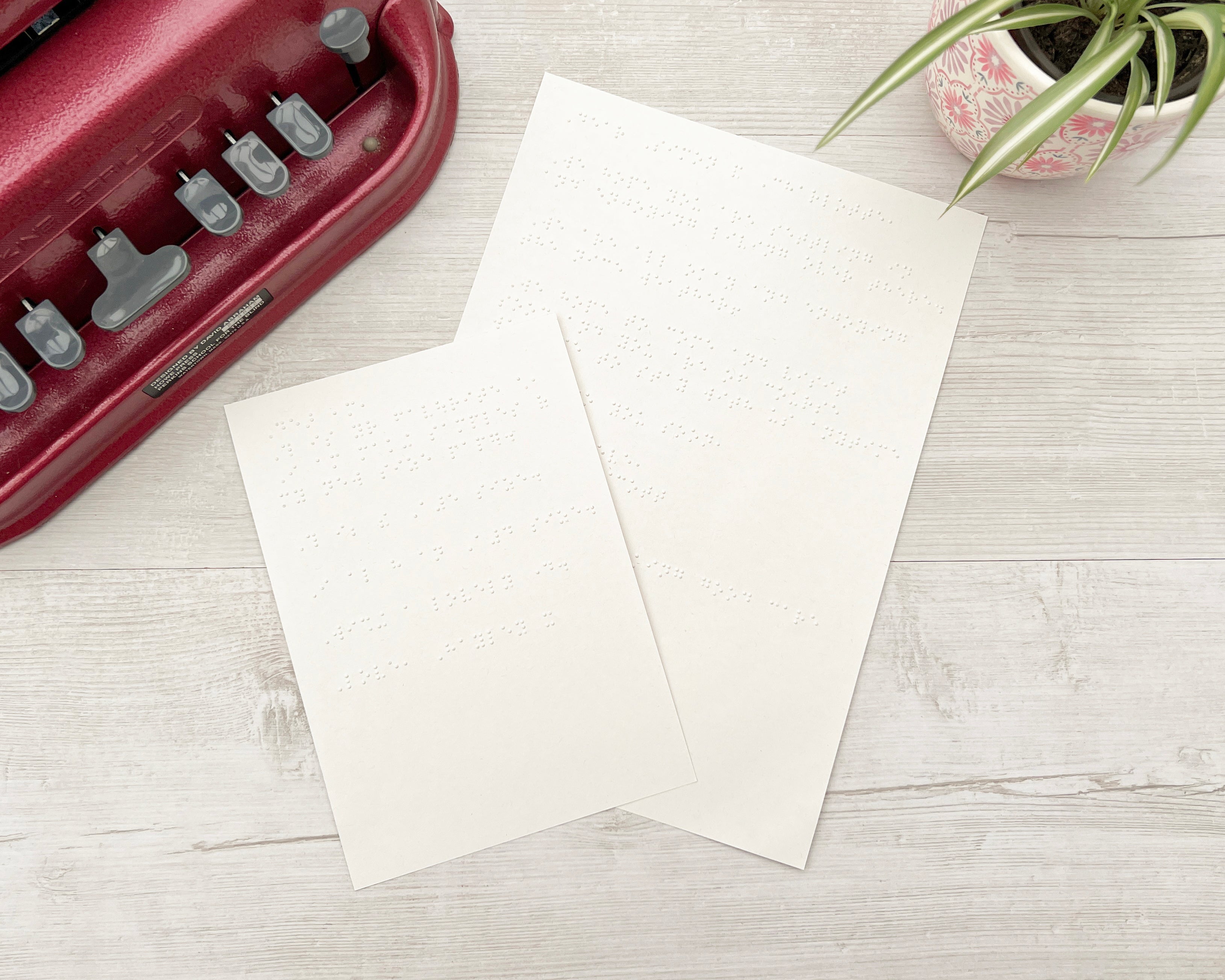 Braille Labels, Letters & Business Cards – Dotty About Braille